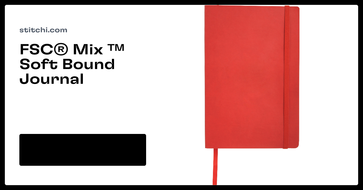 Pedova FSC® Mix ™ Soft Bound Journal - 2700-33 | Stitchi